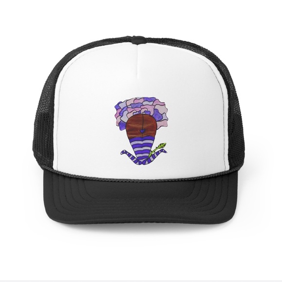 Babbly Bird | Accessories | Flowergirltrucker Hat | Poshmark